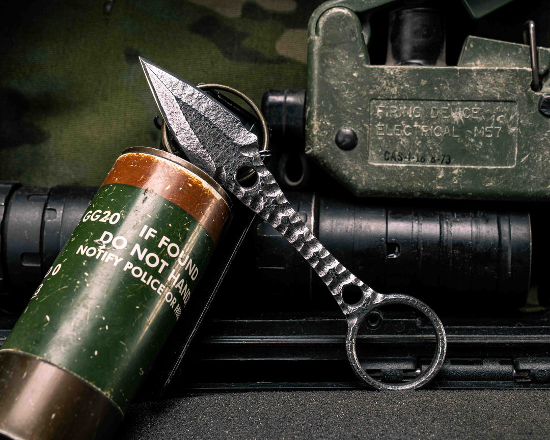 Ringstrike - Polished Deep Acid Splatter and Machined Rockwork Handle ...