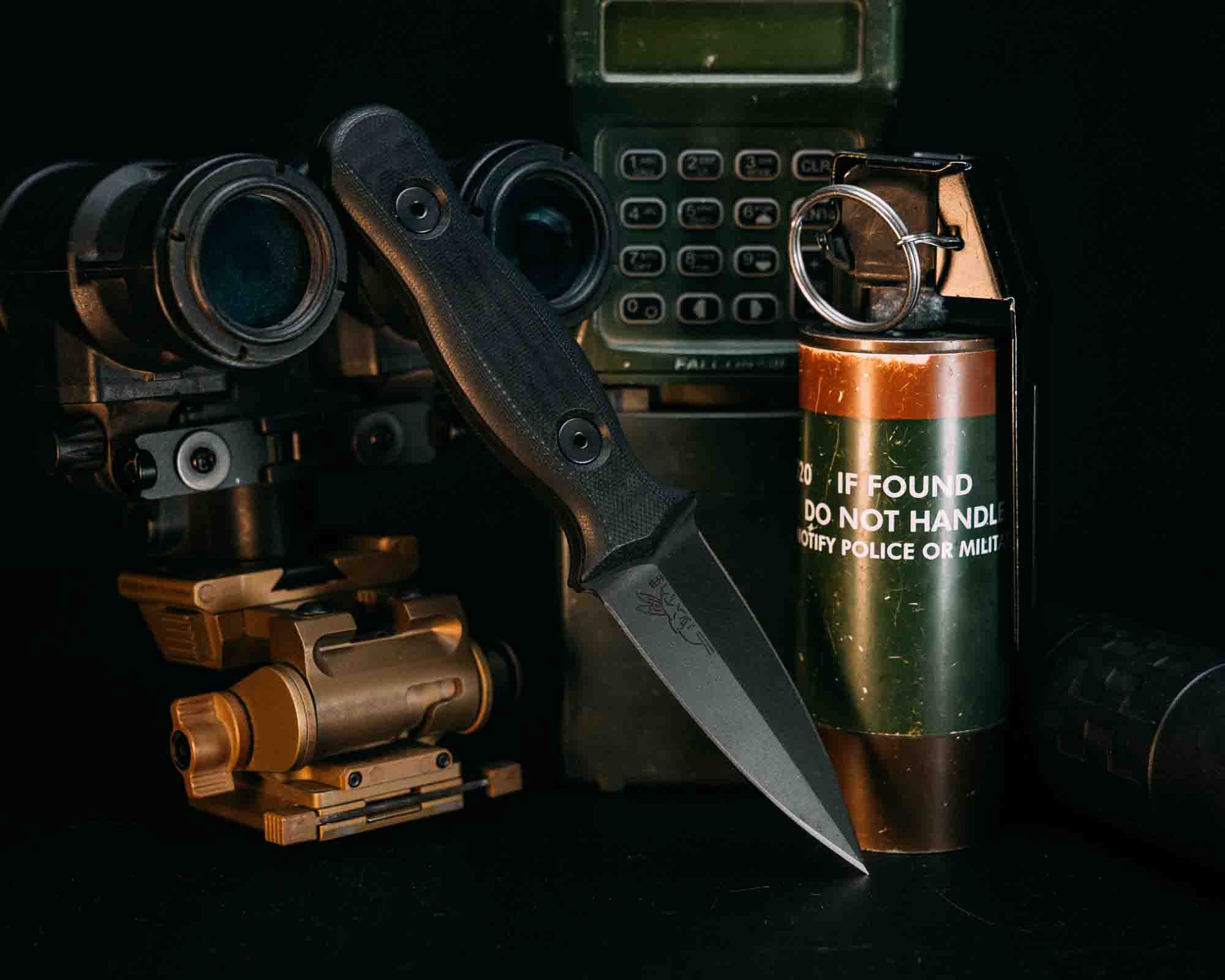 Pulse Checker- Black G10, Armor Black Cerakote, Allen Bolts, Smooth Gr ...