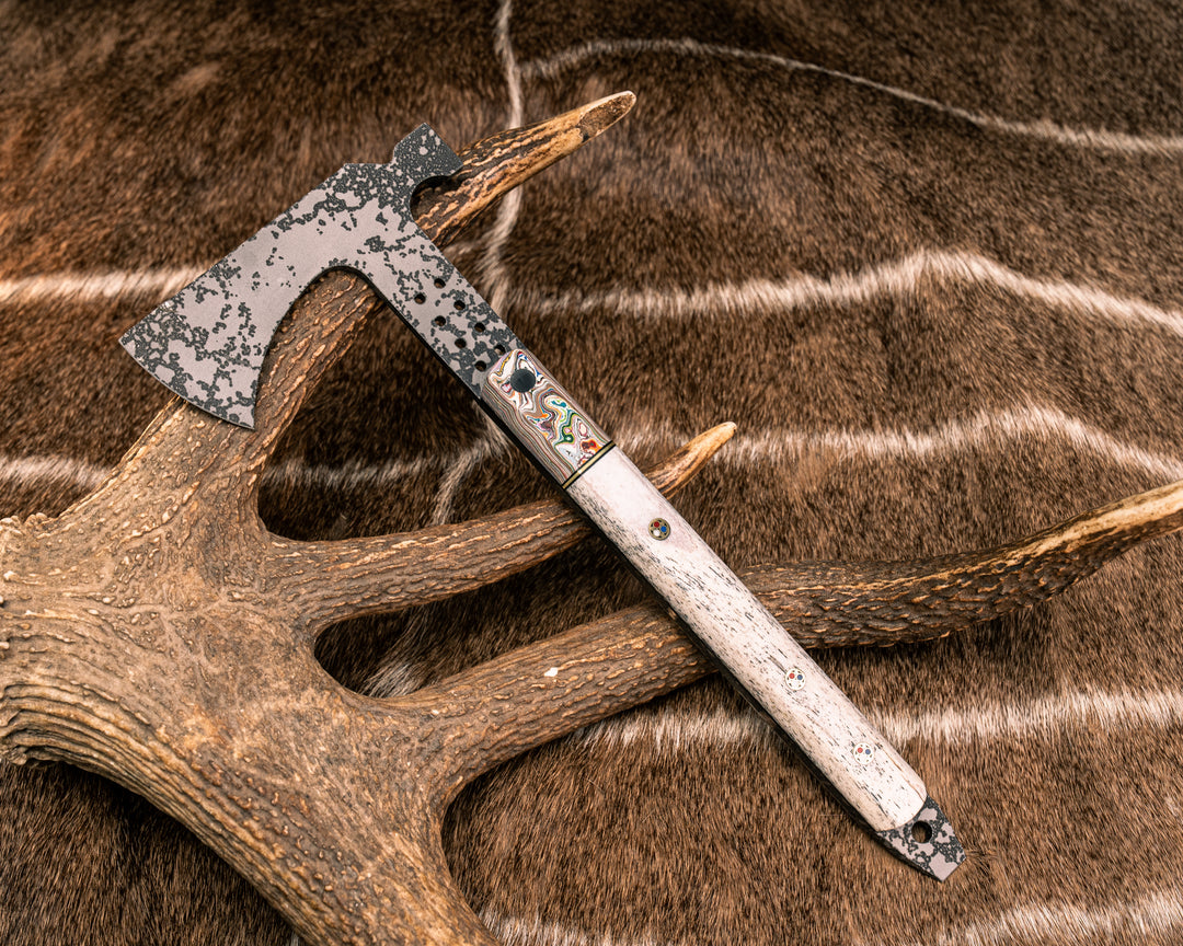 Arrowhead Hawk Mini- Graffiti Fordite from Burnside Skate Park, Black ...