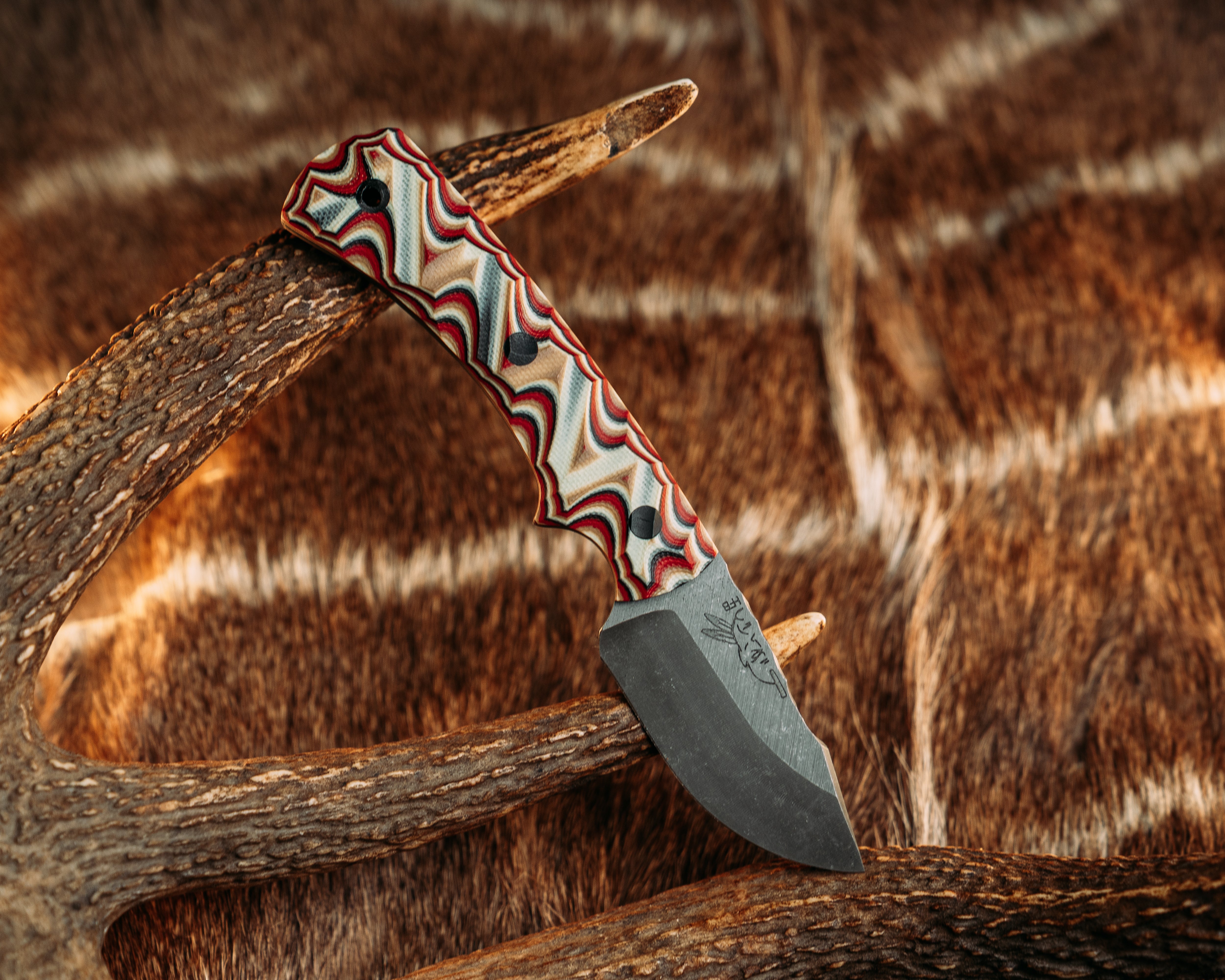 Beef Harpoon - Native G10, CF Pins, CF Lanyard Pin, Chaos Grip. – Half ...