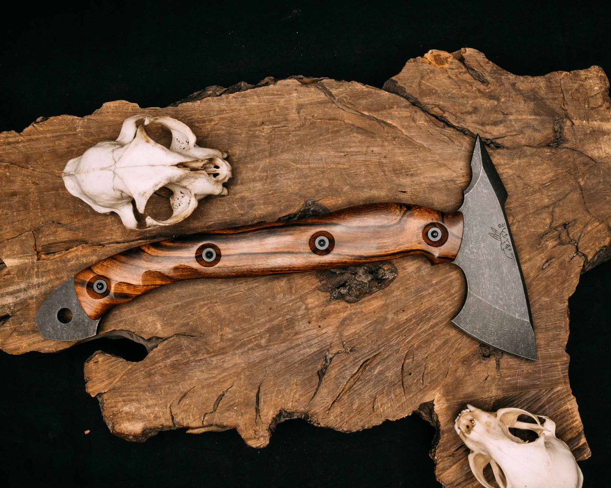 Bleeding Heart Hawk- Desert Ironwood, allen bolts, grooved grip – Half ...