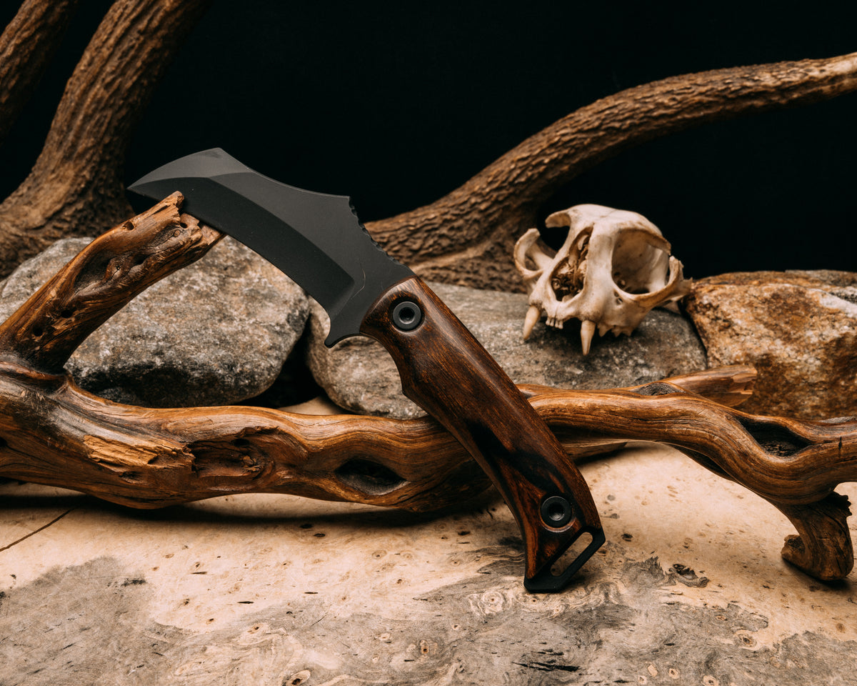 Vulture - Desert Ironwood, Armor Black Cerakote, allen bolts, smooth g ...