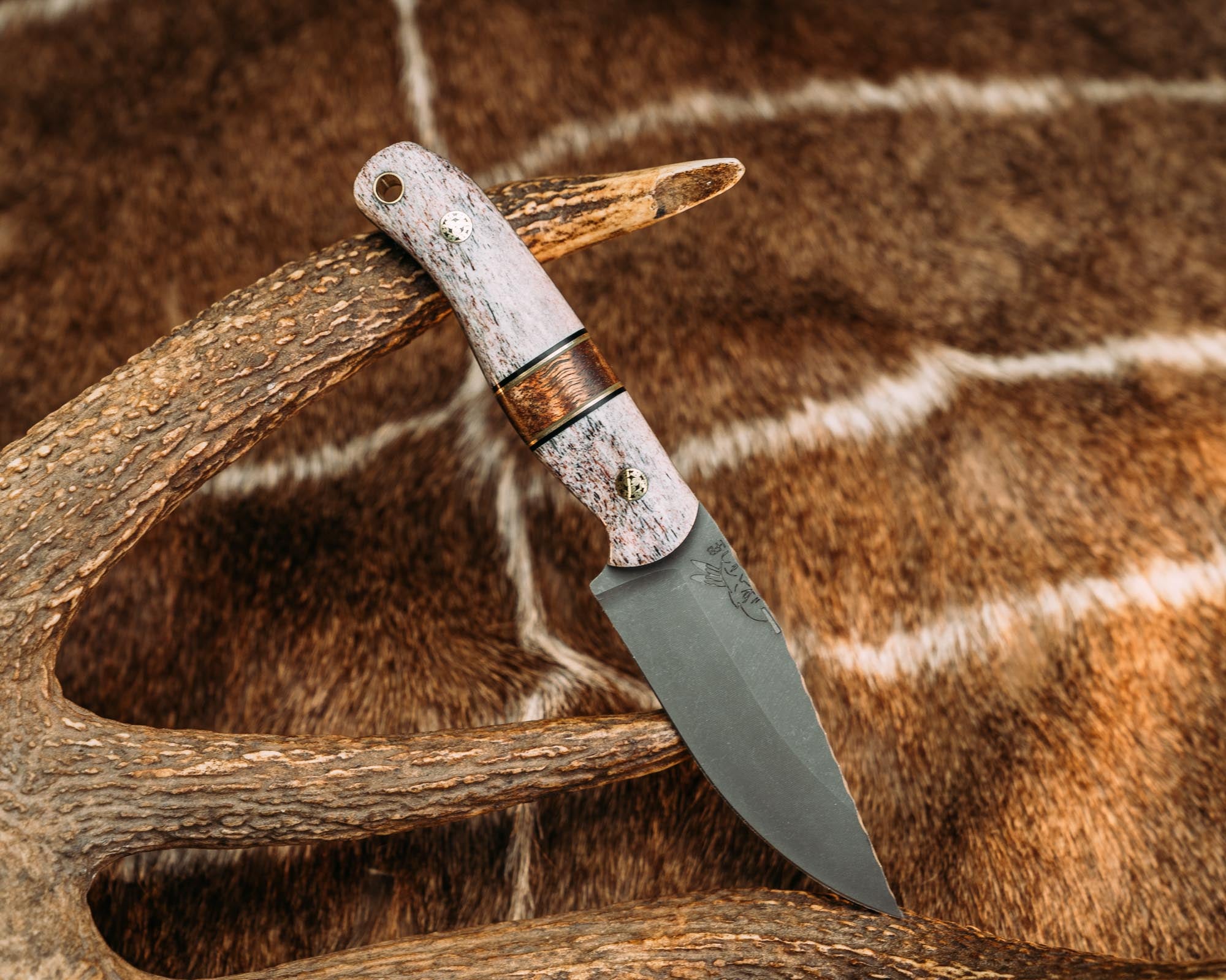 Feather Light - Black G10, Brass and OD Green G10 Pin Striping, Hawaii ...