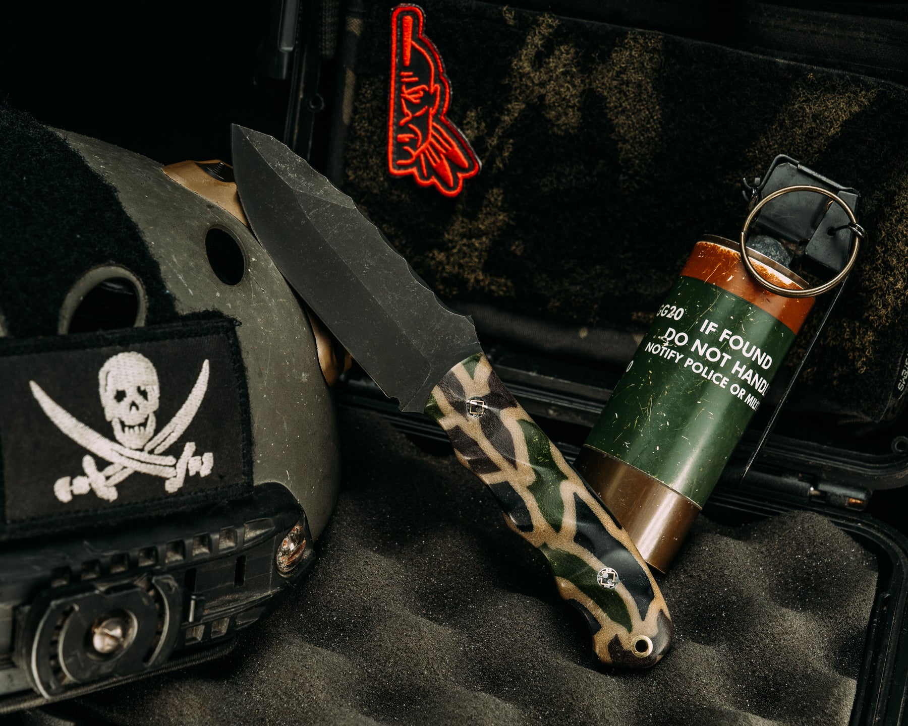 Disaster Jr- Mosaic Camo G-Carta, Mosaic Pins, Brass Lanyard Pin, Text ...