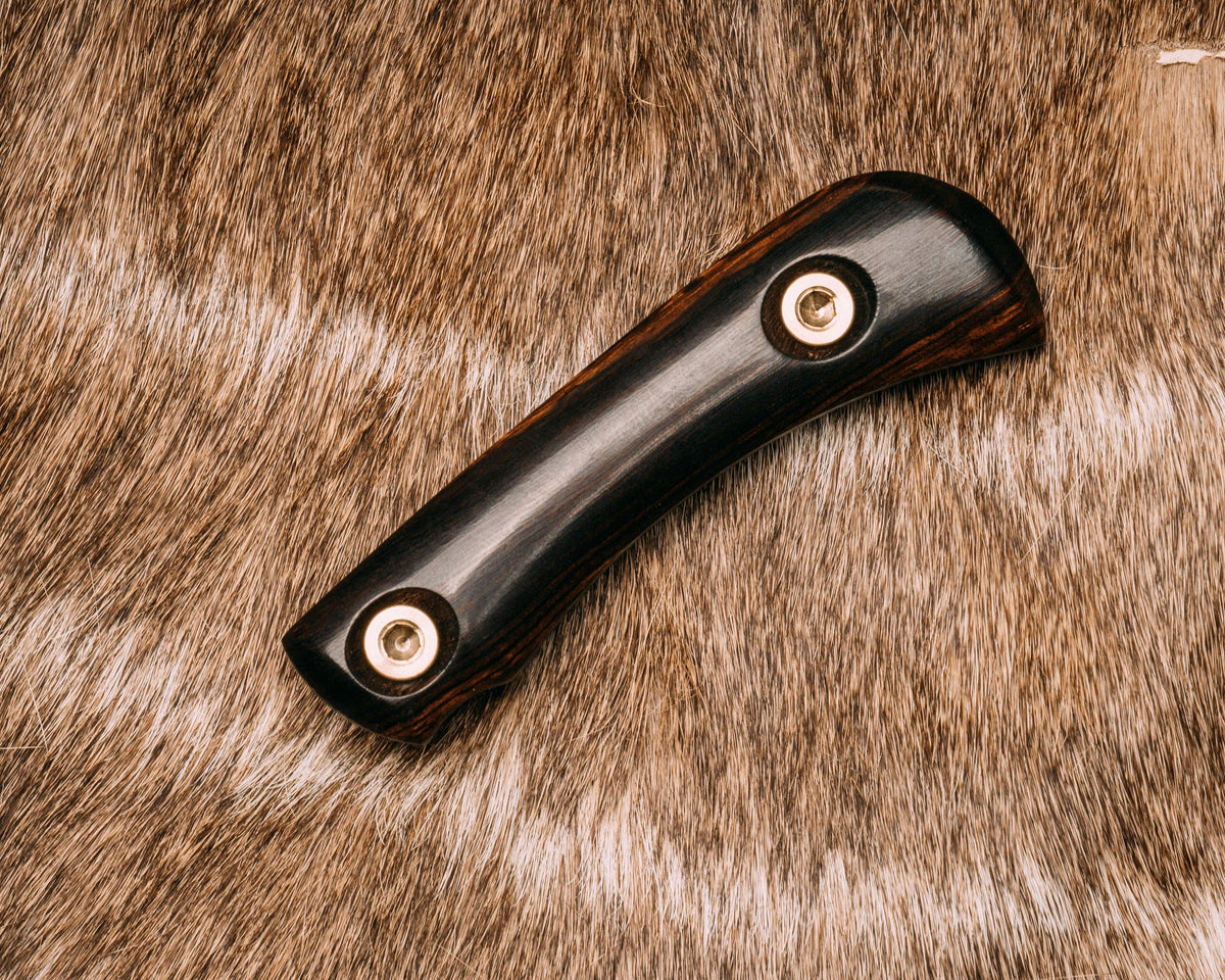 Cav Jr Scales- Desert Ironwood, brass allen bolts, smooth grip – Half ...