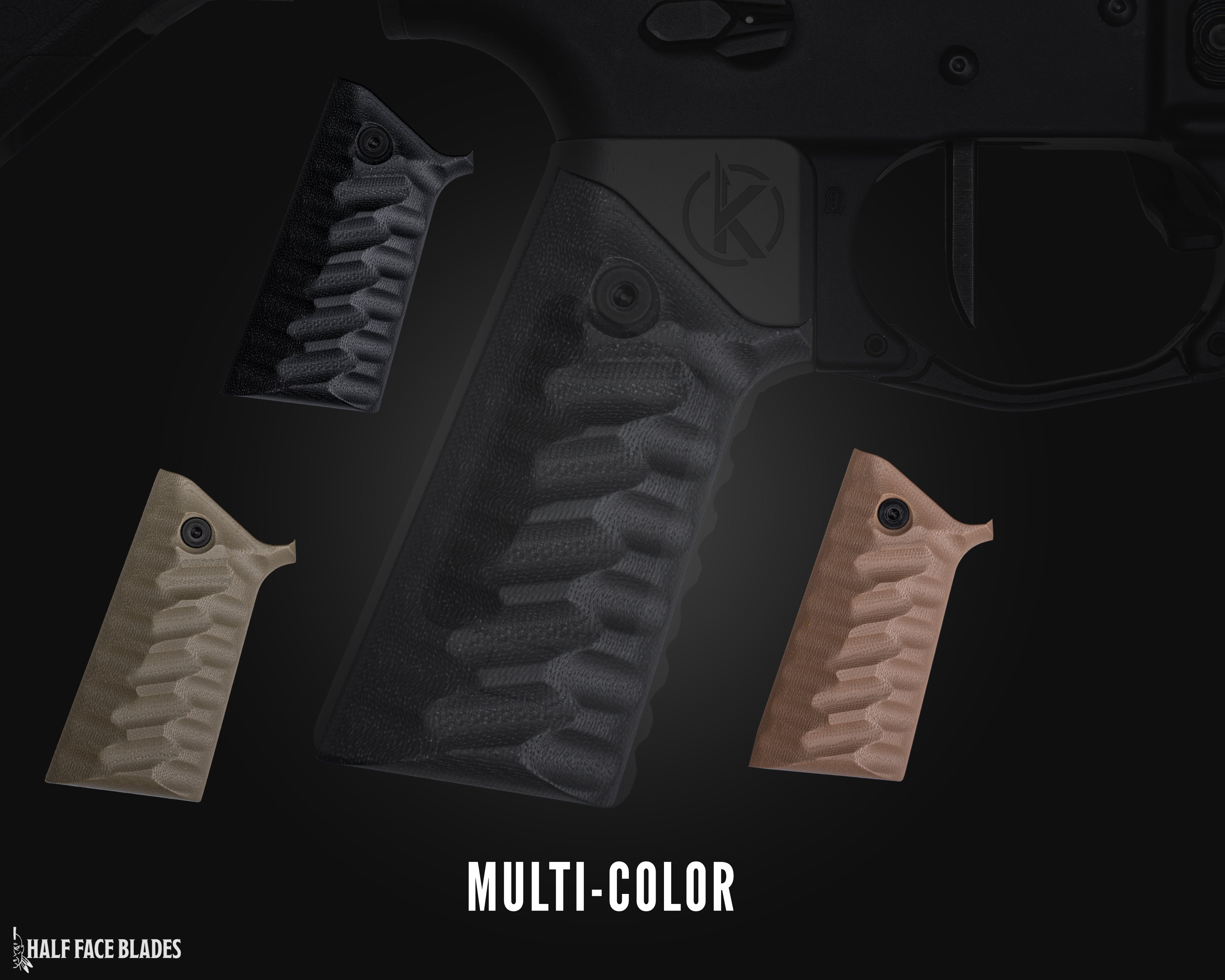 AR SCALES for real hand grip frame - AR style scales for Grip System ...