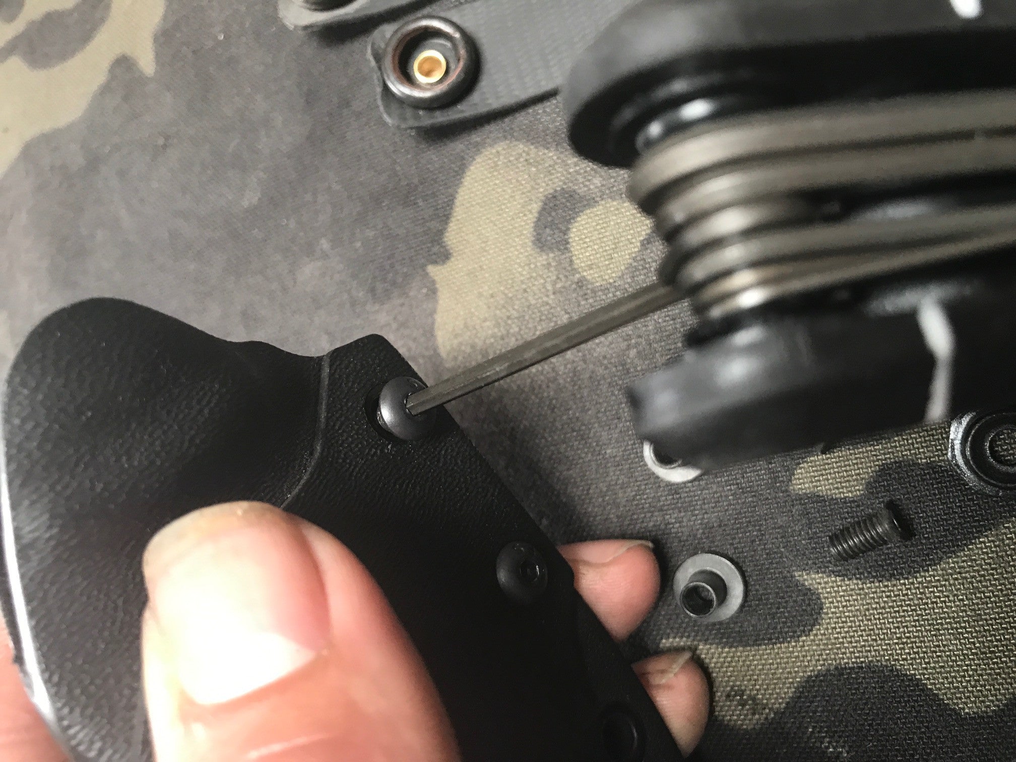 (Horizontal belt loops/carry straps) for kydex sheaths, 2 loops per se ...