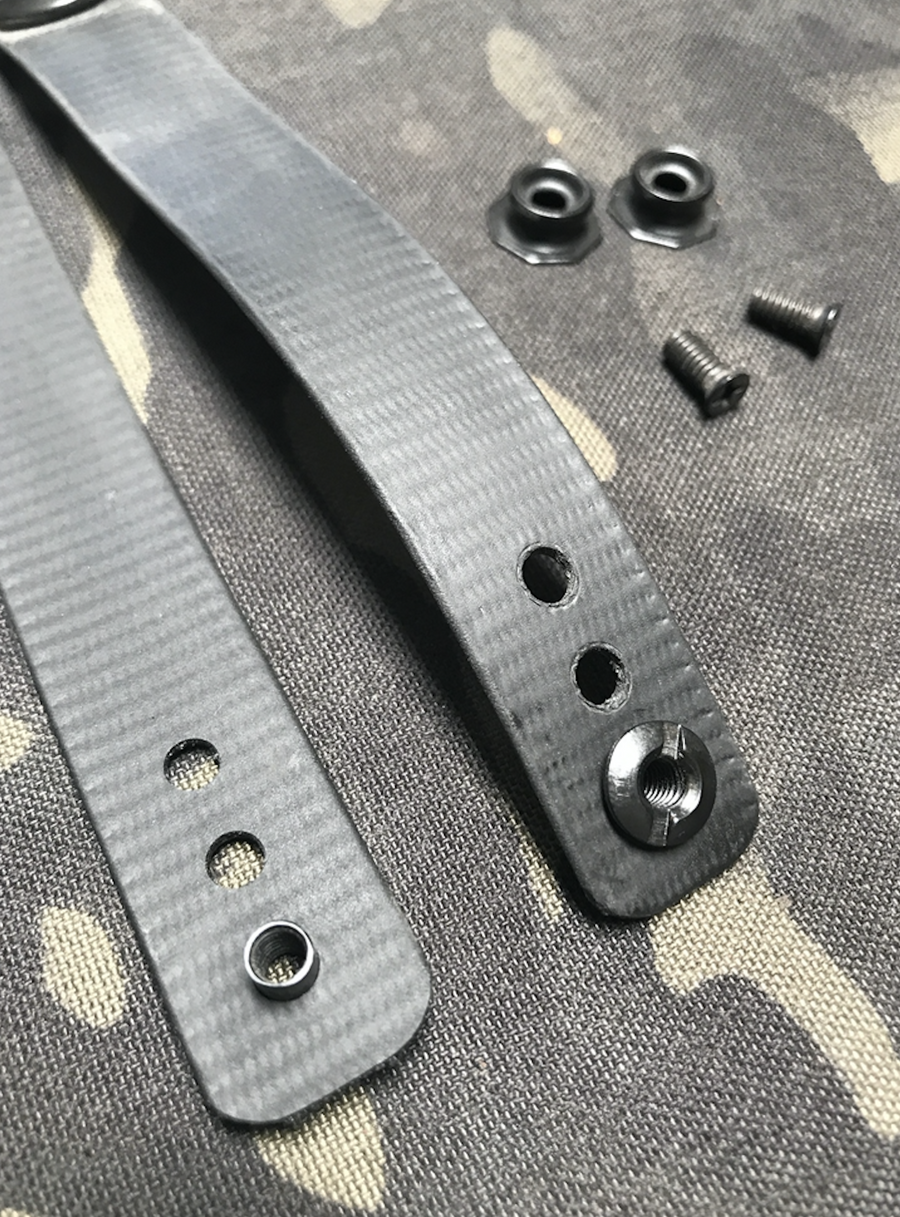 (Horizontal belt loops/carry straps) for kydex sheaths, 2 loops per se ...
